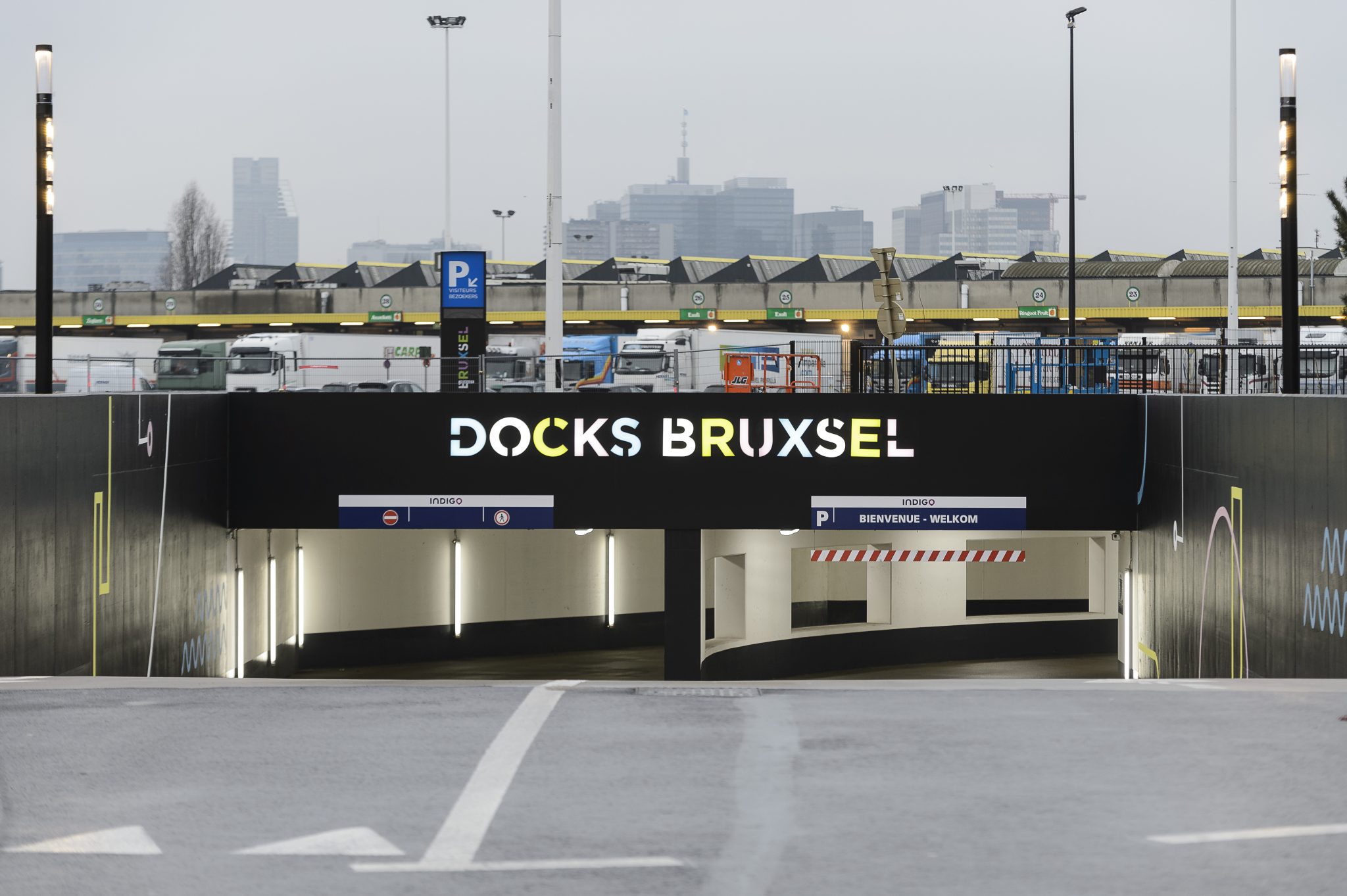 Parking Docks Bruxsel - Indigo Belgique